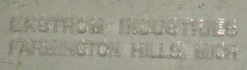 ELECTRICAL METER SOCKETS COVER EKSTROM INDUSTRIES 1-6116 BLANK CLEAR | eBay