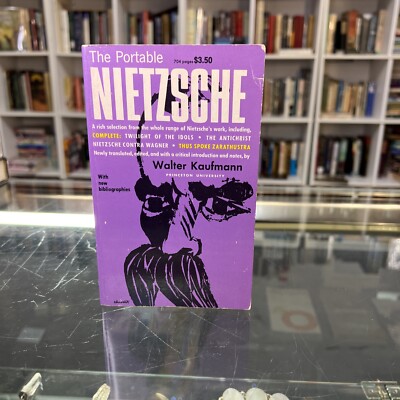 The Portable Nietzsche by Friedrich Nietzsche - VTG PB 9780670010622 | eBay