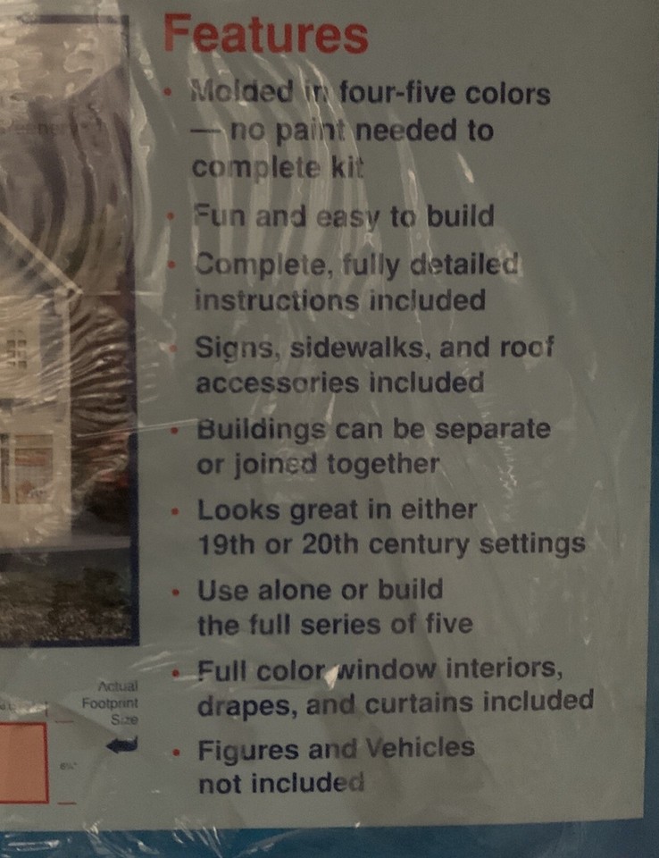 IHC INTERNATIONAL HOBBY CORP CITY BUILDING KIT ACCESSORY! O SCALE O ...