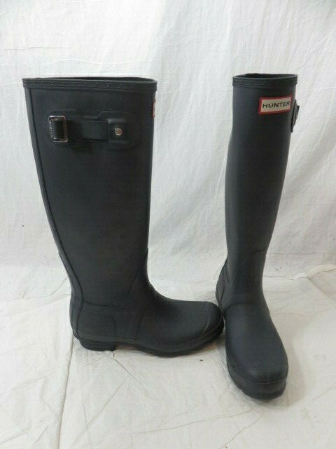 Hunter Gray Original Tall Rain Boots Size 6F - Gem