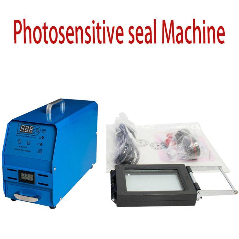 A Self Inking Flash Stamp Seal Maker Photosensitive seal machine 110V ...