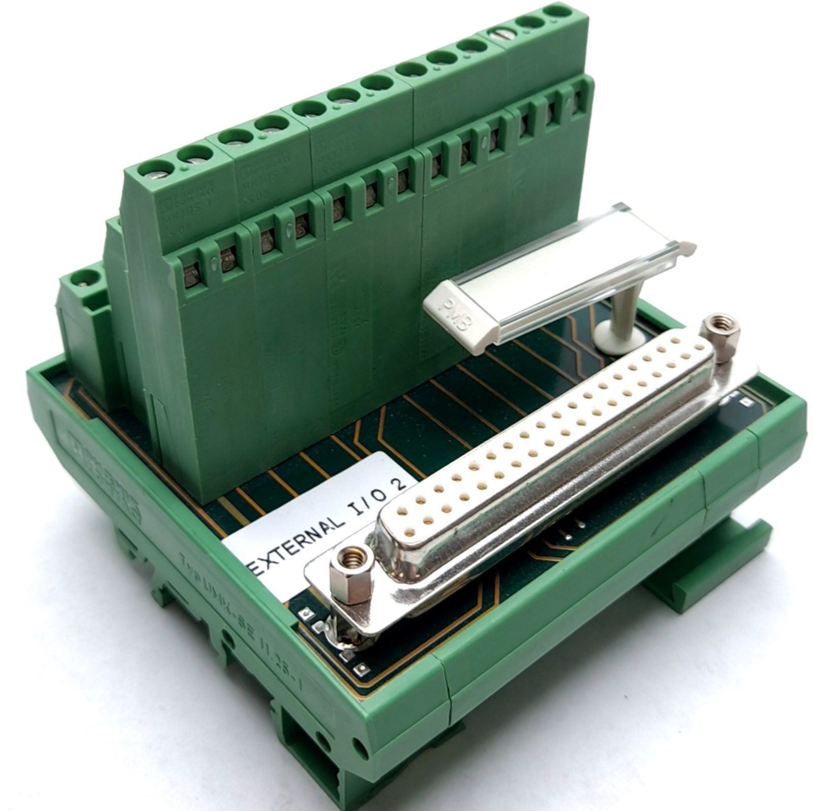 Phoenix Contact FLKMS-D37 SUB/B Breakout Board, 37-Pin D-Sub Female to ...