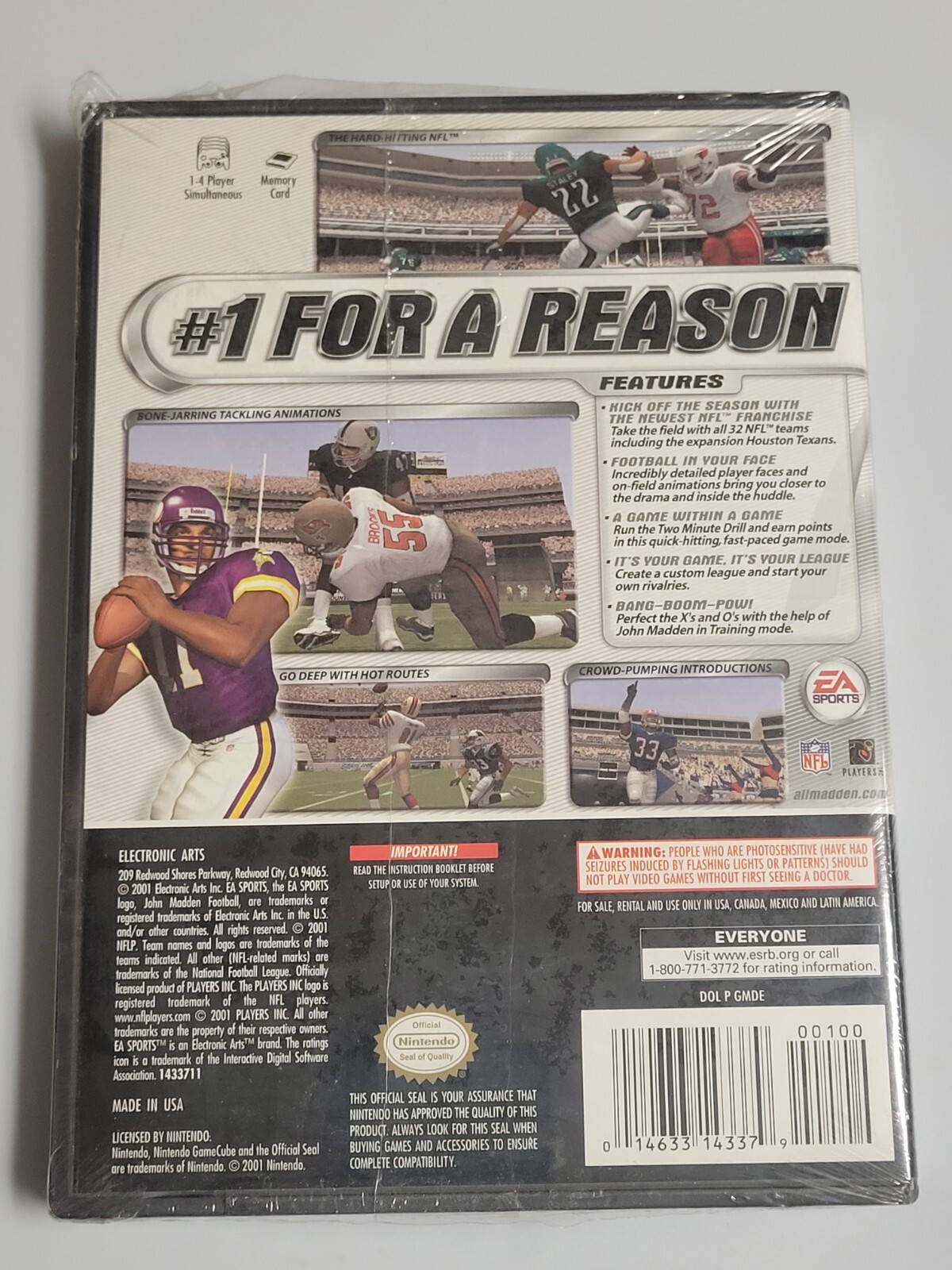 Madden NFL 2002 (Nintendo GameCube, 2001) for sale online | eBay