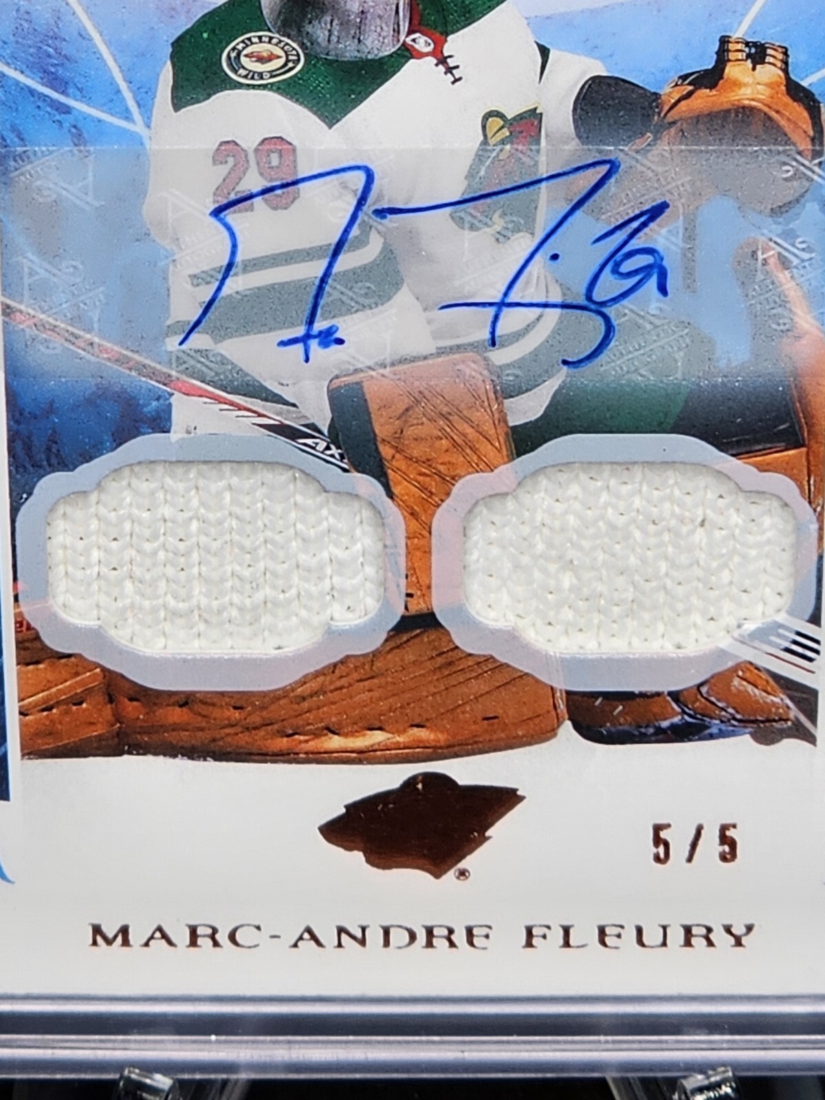 ⭐️ Marc-Andre Fleury Double Patch Autograph Artifacts 22-23 #5/5 ⭐️ | eBay