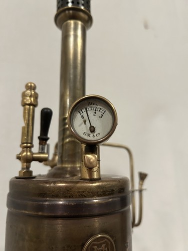 Antique Rare Version of German upright model steam engine | eBay