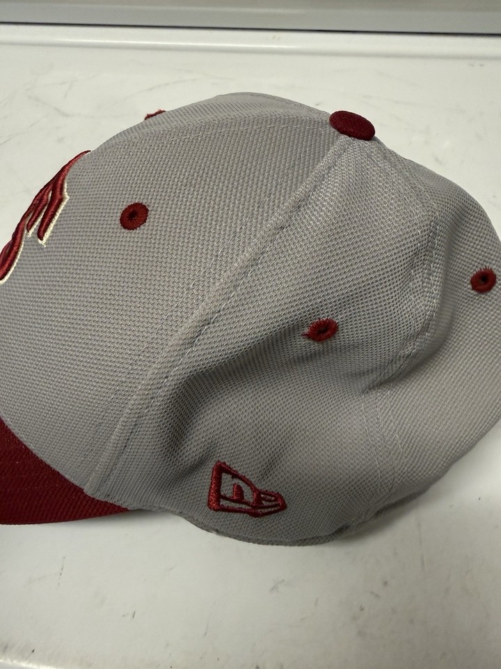 Florida State Seminoles New Era Fitted Hat Gray Red FSU Logo M L | eBay UK