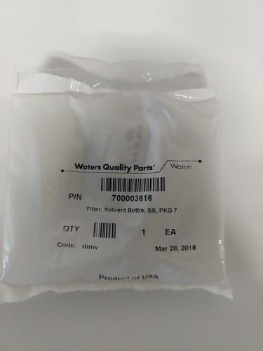 Waters Solvent Bottle Filter, 7/pk - 700003616 waters quality parts | eBay