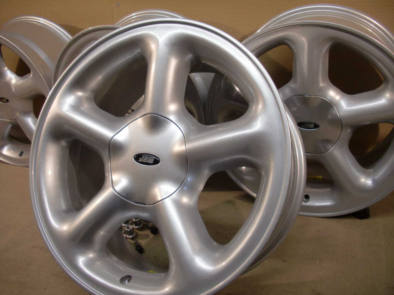 ESCORT RS COSWORTH ESCO 8X17 JBW ALLOY WHEEL SET MOONDUST SILVER 4X108 ...