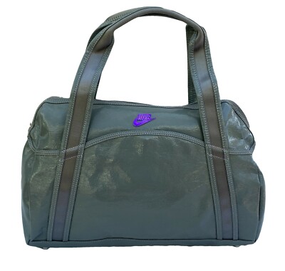 NIKE BOWLING BAG Women's Vintage Heritage Faux Leather REMIX PREMIUM ...