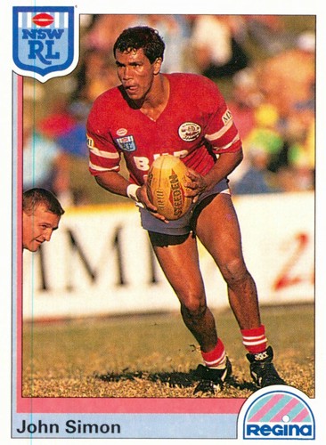 1992 ILLAWARRA STEELERS NRL Card JOHN SIMON | eBay Australia