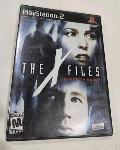 X-Files: Resist or Serve (Sony PlayStation 2, 2004) PS2 Complete CIB | eBay