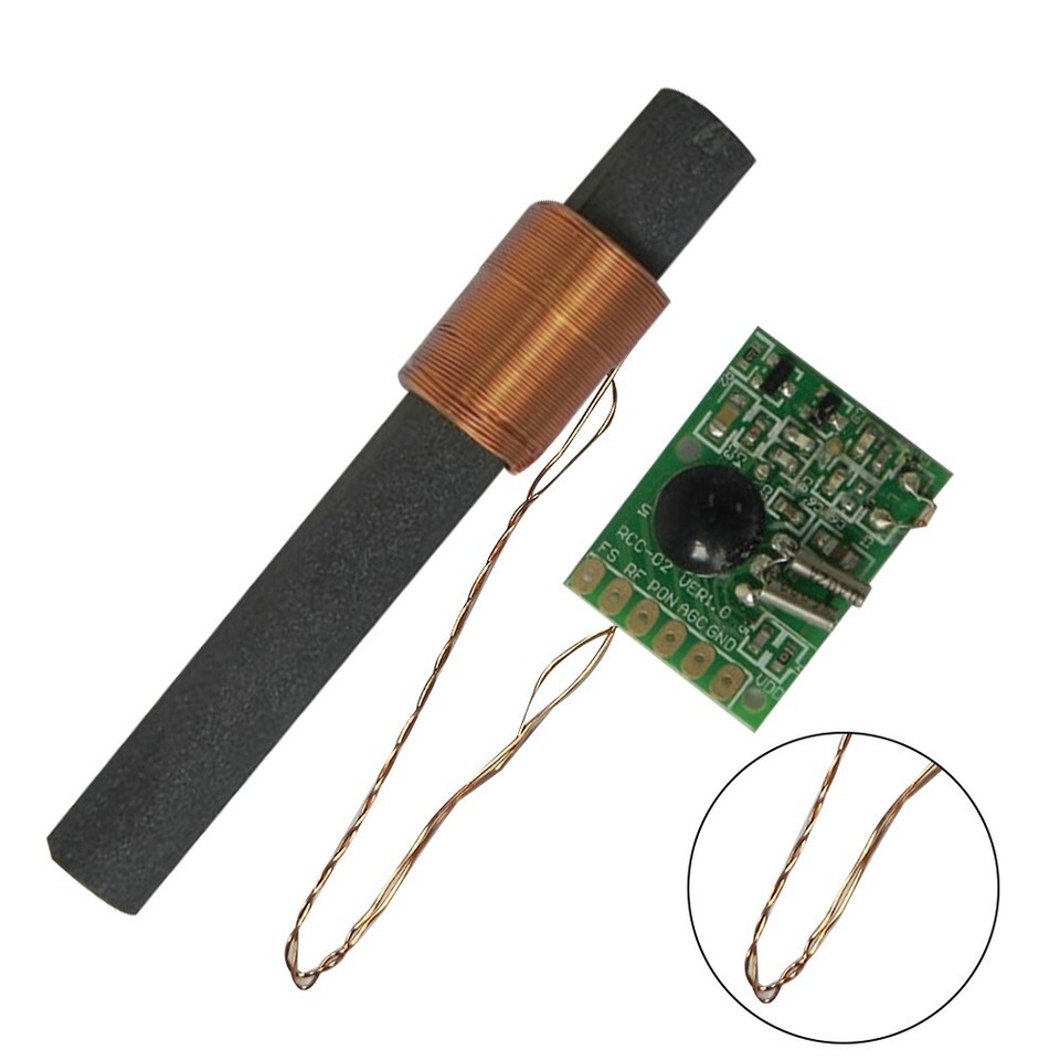 JJY Receiver Module with Antenna for Reliable Radio Time Signal ...