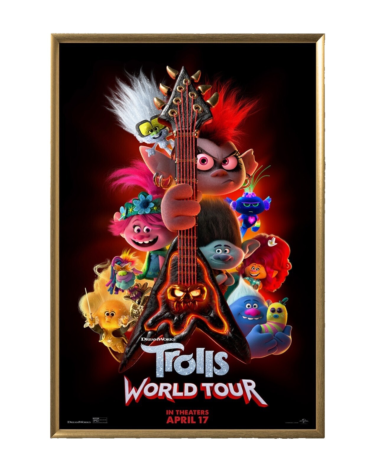 Trolls World Tour Poster | eBay