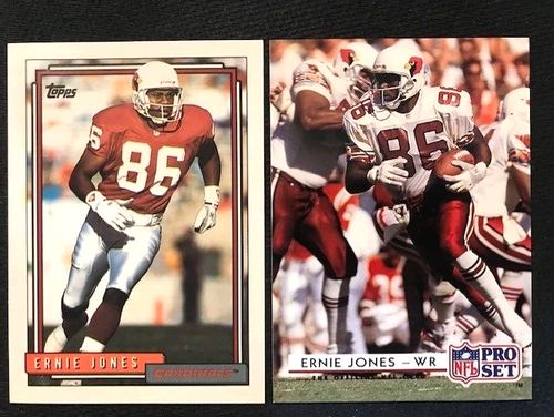 NFL - Ernie Jones 1992 Topps & 1992 Pro Set Football - Cardinals | eBay