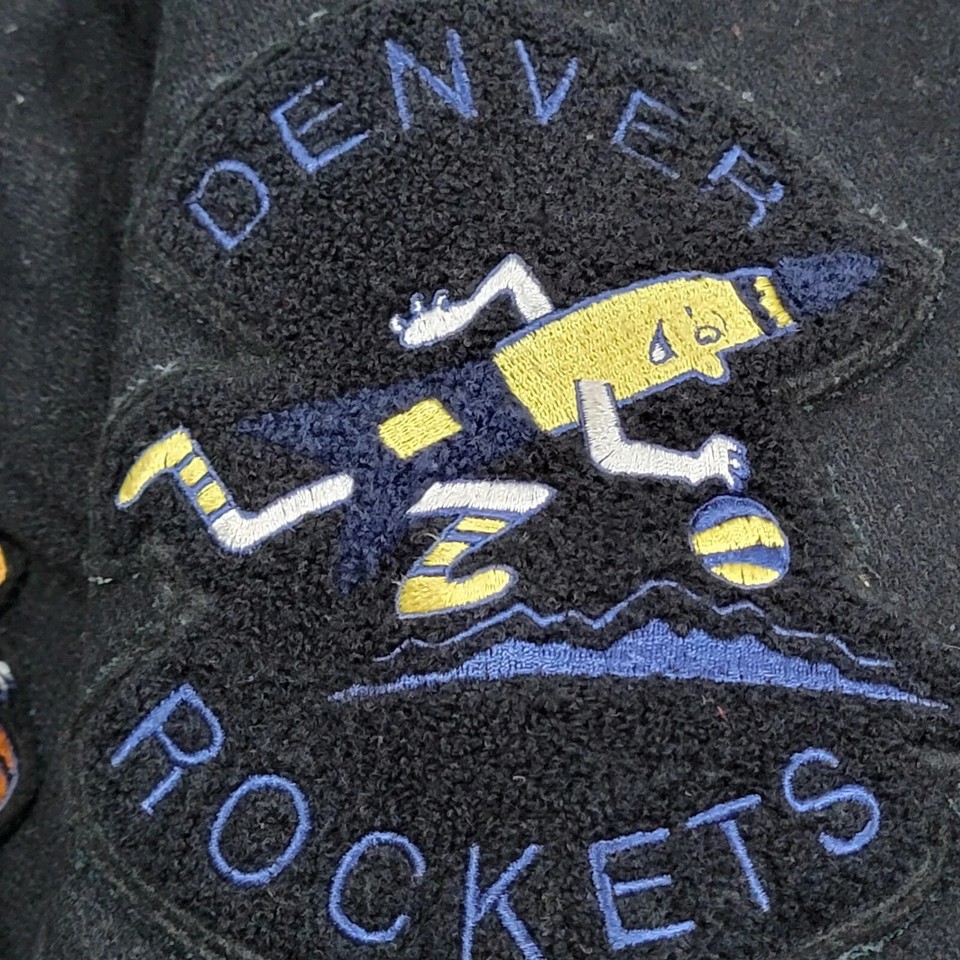NBA ABA Patches Vintage Jeff Hamilton Basketball Jacket - Chenille ...