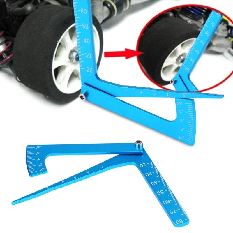 Metal 3 in 1 RC Scale Adjustable Measurement Wheel Height for Rim ...