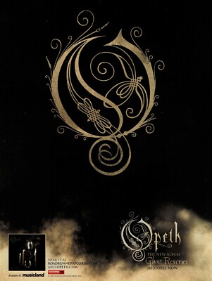 OPETH - GHOST REVERIES - 2005 Promo Print Advertisement | eBay