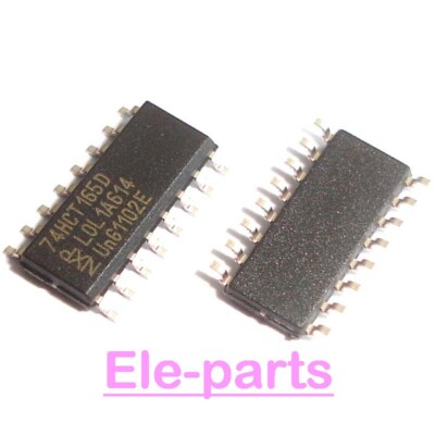 10 PCS 74HCT165D SOP-16 74HCT165 SMD 8bit parallel-in/serial-out shift ...