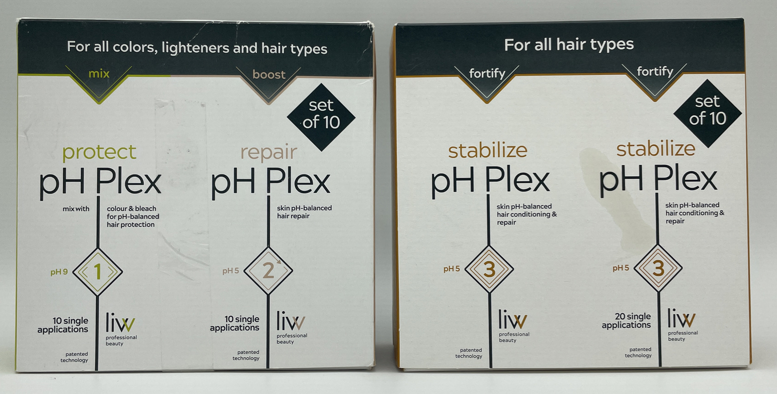 Stabilize pH Plex pH 5 Set of 10 - Protect & Repair pH Plex pH 9, pH 5 ...