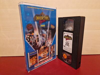 Universal Studios Florida Video - Big Box PAL VHS Video Tape (L3) | eBay