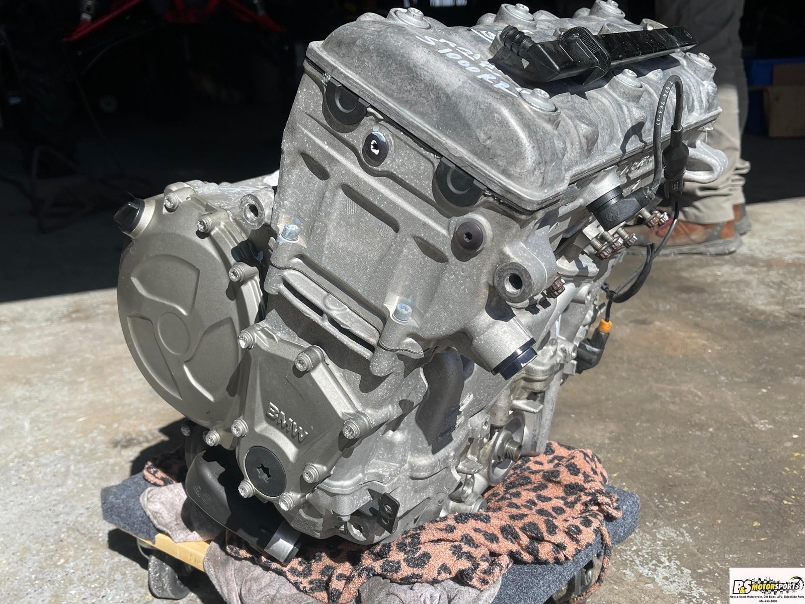 2014 Bmw S1000rr Engine Motor Crankcase Head Trans Block 09-14 S 1000rr ...