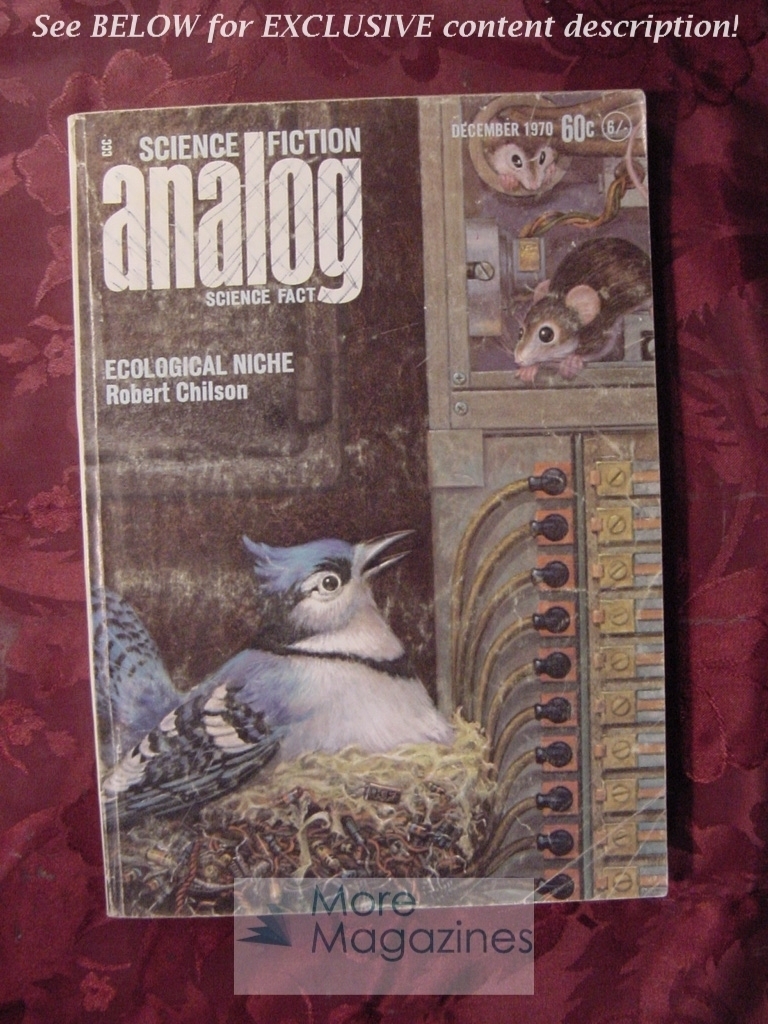 ANALOG December 1970 Robert Chilson Jack Wodhams Howard Myers ...