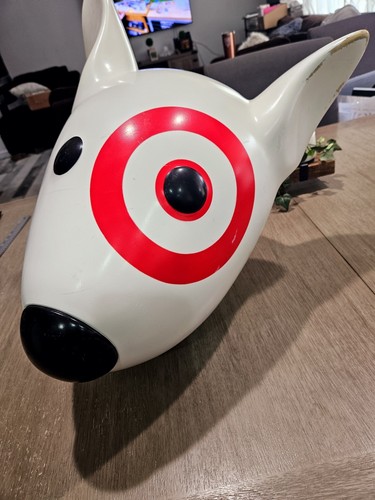 Target Dog Store Display 20" × 24" Gigantic Bullseye Target Dog Statue ...