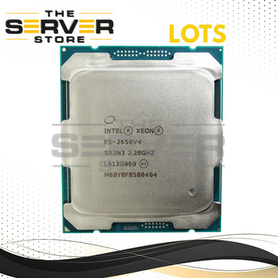 (LOT) Intel Xeon E5-2650v4 2.2GHz 12C 30MB 105W FCLGA2011-3 CPU SR2N3 ...
