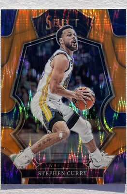 Stephen Curry 2022 Panini Select Orange Flash #127 Premier Level | eBay