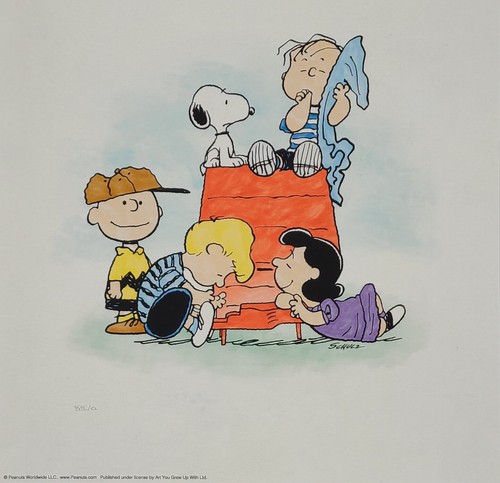 Peanuts Gang: Snoopy/Charlie Brown/Linus and MORE! Giclee on Paper LE ...