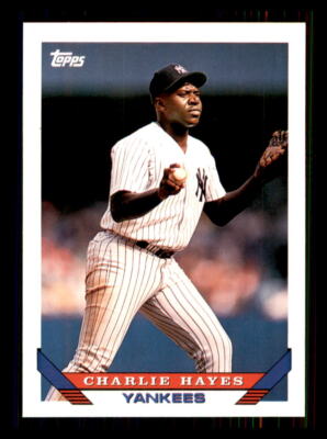 1993 Baseball Topps Charlie Hayes New York Yankees #142 | eBay