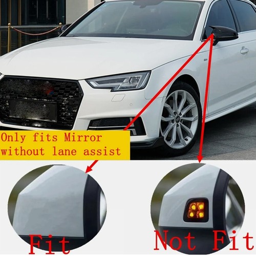 For Audi A4 B9 S4 A5 S5 2017-2021 Carbon Fiber Side Door Wing Mirror ...