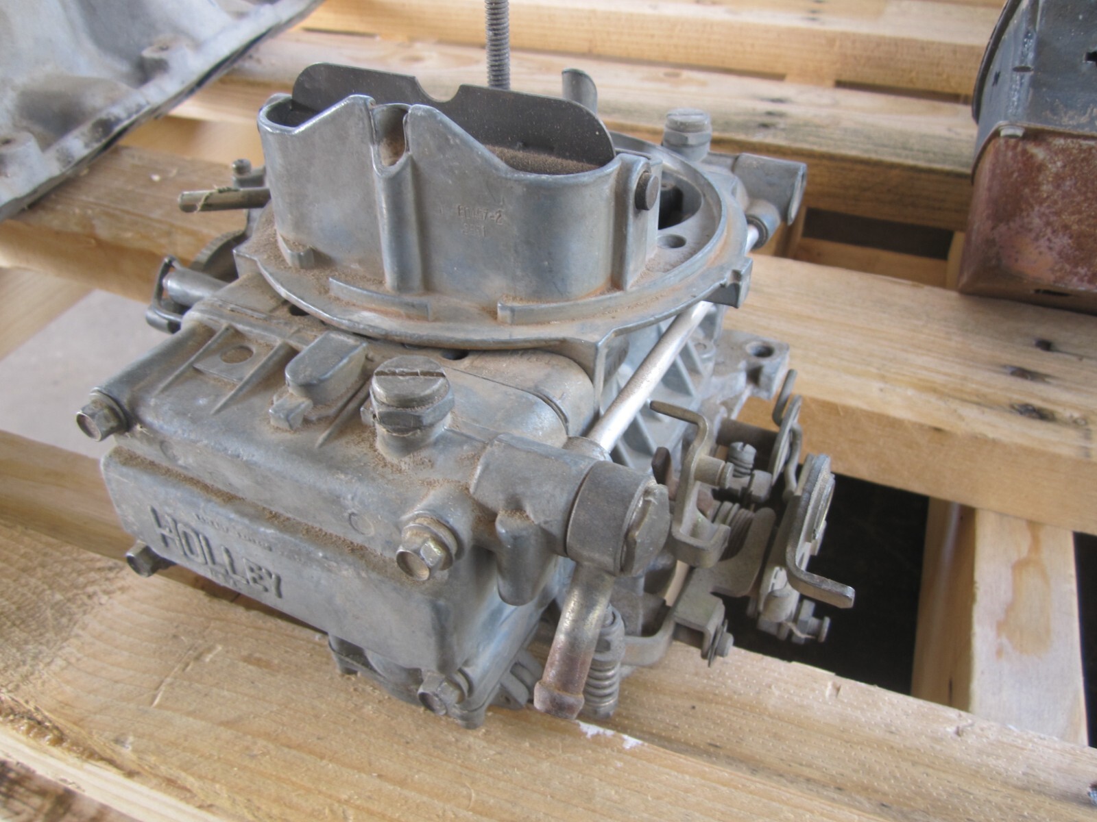 HOT ROD HOLLEY 80457-2 4 BARREL 600 CFM CARBURETOR VACUUM SECONDARIES ...