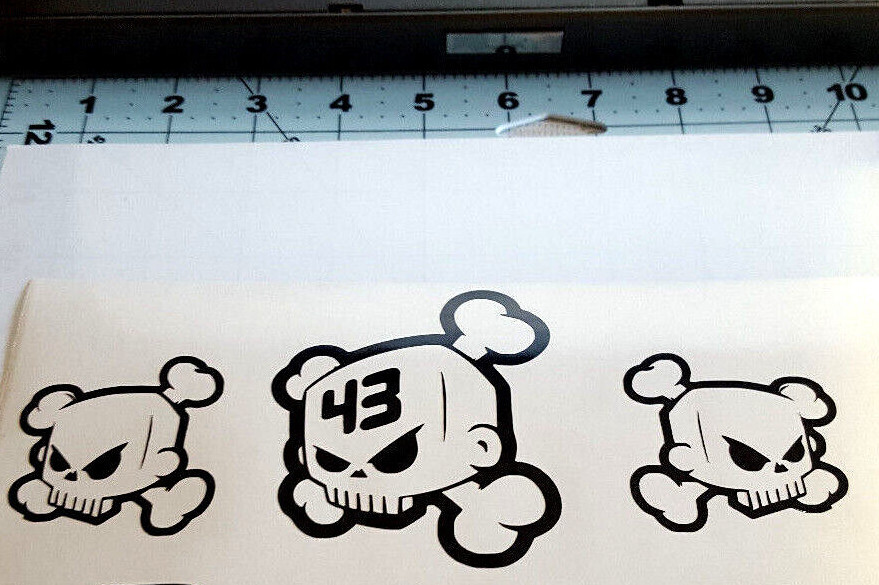 Ken Block Skull Vinyl Decal Sticker Hoonigan Jdm Drift Car