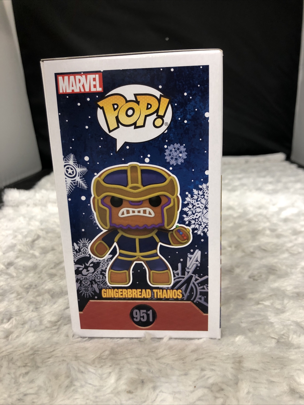 Funko Pop! Vinyl: Marvel - Gingerbread Thanos - Funko (Exclusive) #951 ...