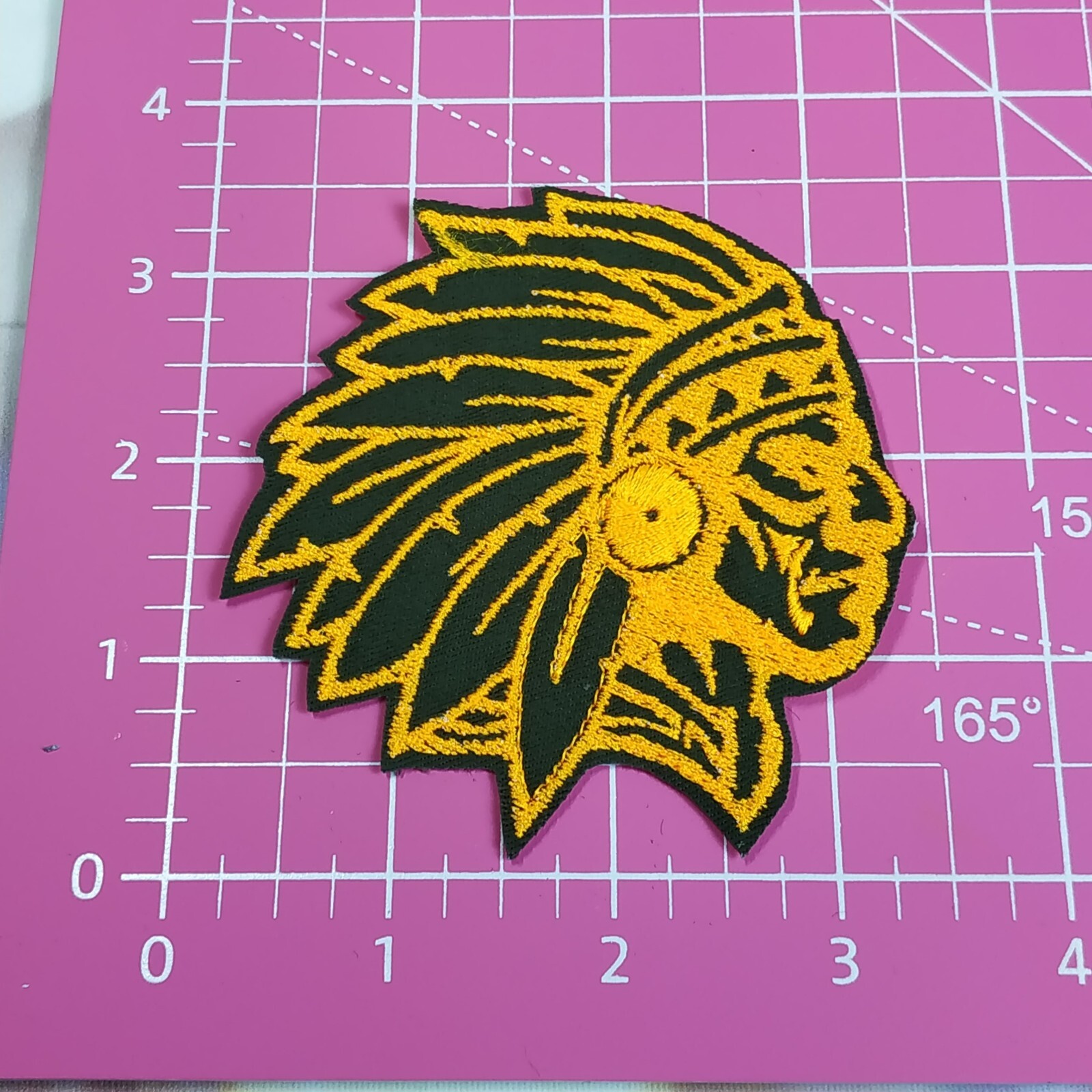 Tribe Patch Iron-On Tribe Man Chief Embroidered Applique Patches For ...