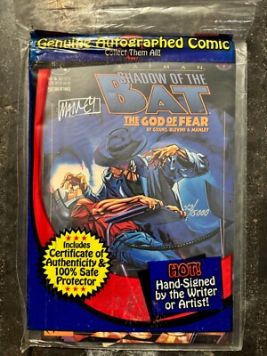 DC BATMAN SHADOW OF THE BAT #16 SIGNED BY MIKE MANLEY W/COA 42/5000 | eBay