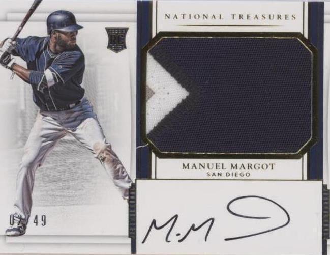 2017 Panini National Treasures - Rookie Materials Signatures Manny ...