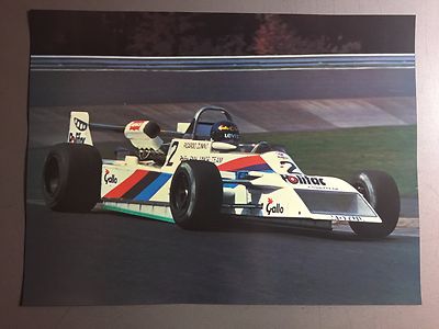 1980 BMW Formula II Race Car Print, Picture, Poster - RARE!! Awesome ...