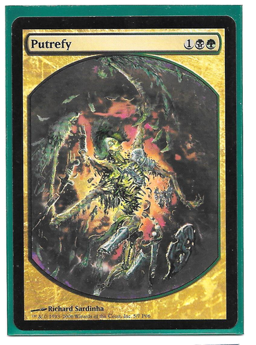 PUTREFY Full Art DCI MTG 5/7 P06 NM - English Magic | eBay