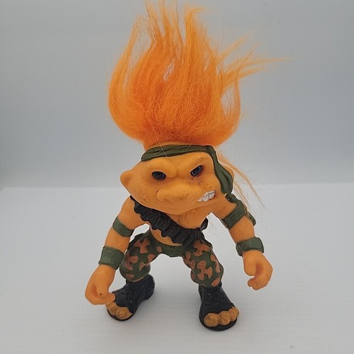 1992 Hasbro Battle Trolls Sgt Troll 5" Vintage Action Figure | eBay