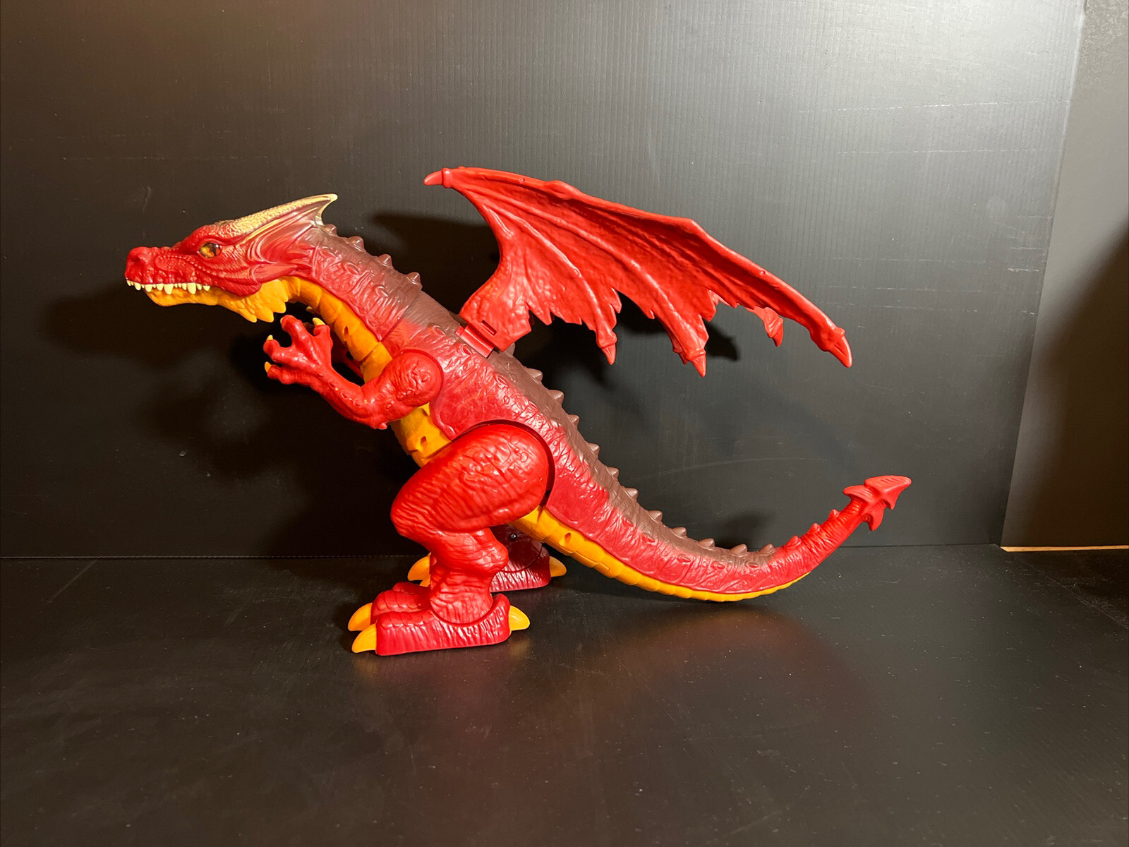 Red Dragon Action Figure And Moves/noises | eBay
