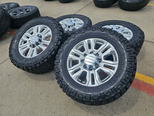 20" GMC Sierra Denali 2500 3500 OEM 5957 wheels rims 2022 2023 2024 ...
