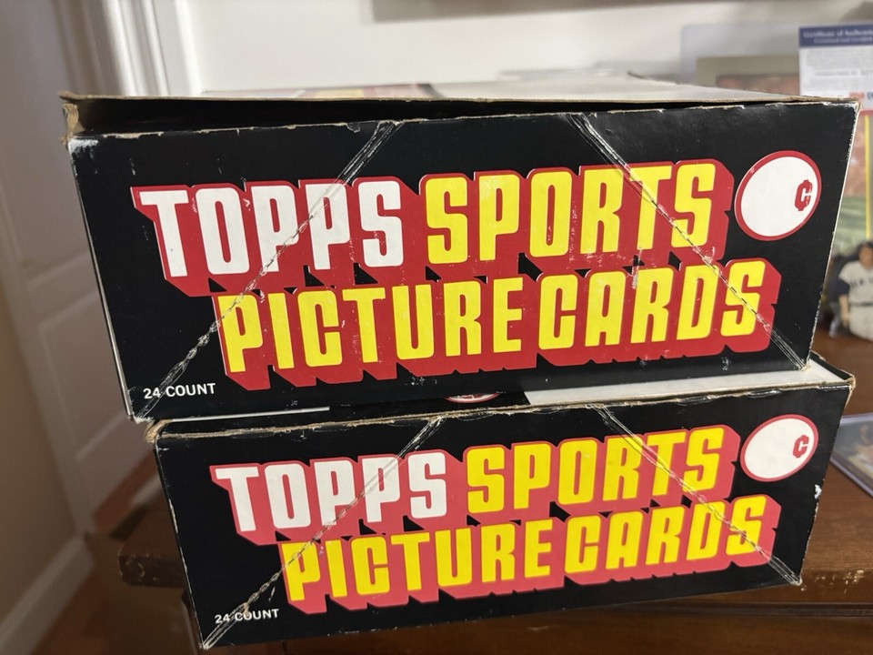 1986 TOPPS BASEBALL RACK PACK WAX BOX 24 Factory Sealed Packs Of 49 ...