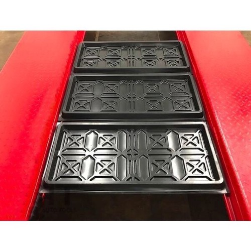 New Triumph 9000lbs. 4-Post Parking Lift - Ramps Jack Tray Drip Trays ...