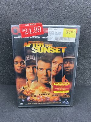 After the Sunset (DVD, 2004) Crime, Comedy, Pierce Brosnan, Salma Hayek ...