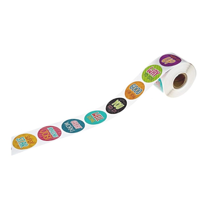 500 Pcs Adhesive Sticker Motivational Sticker Reward Sticker Incentive ...