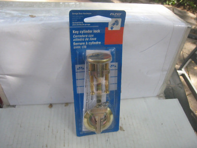 PLPCI Garage Door Lock Replacement Cylinder With Keys Polished Brass | eBay