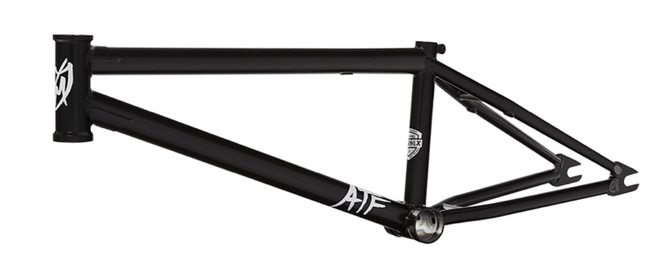 S&M BIKES ATF FRAME 18 INCH FRAME FLAT BLACK 18" BMX BIKE SMALL KIDS ...