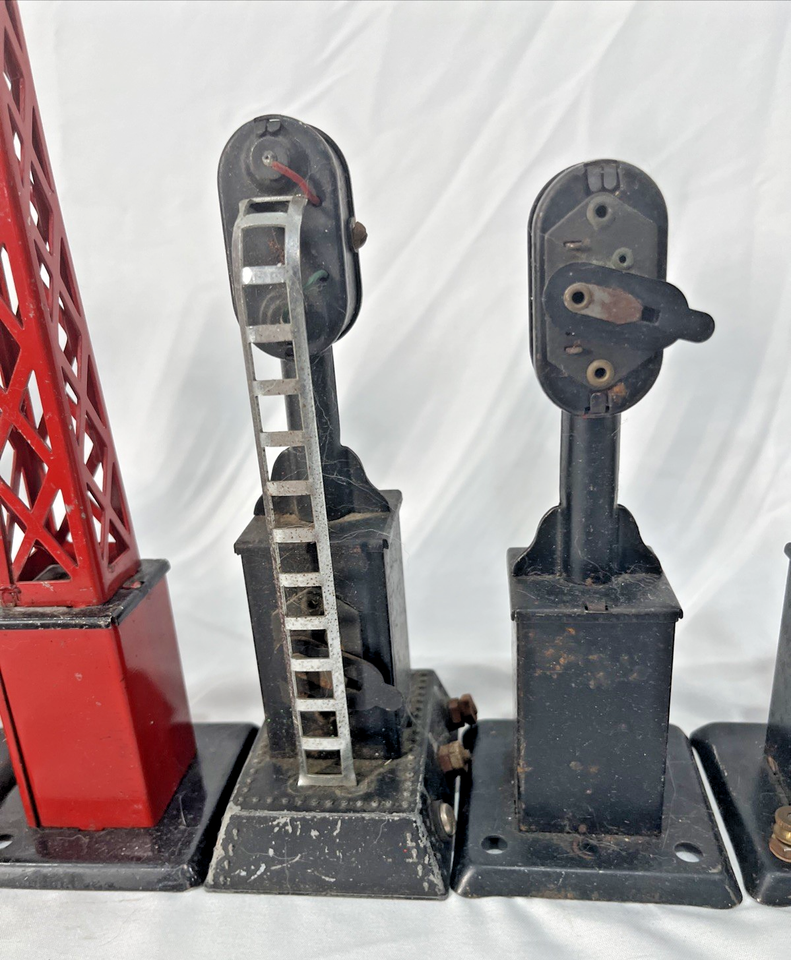 Lot of 11 Lionel Marx O Scale Train Lights Signals For Parts Or Repair ...